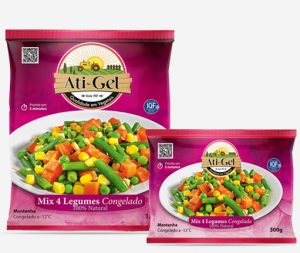 Mix 4 Legumes Congelado | ATI-GEL Vegetais Congelados